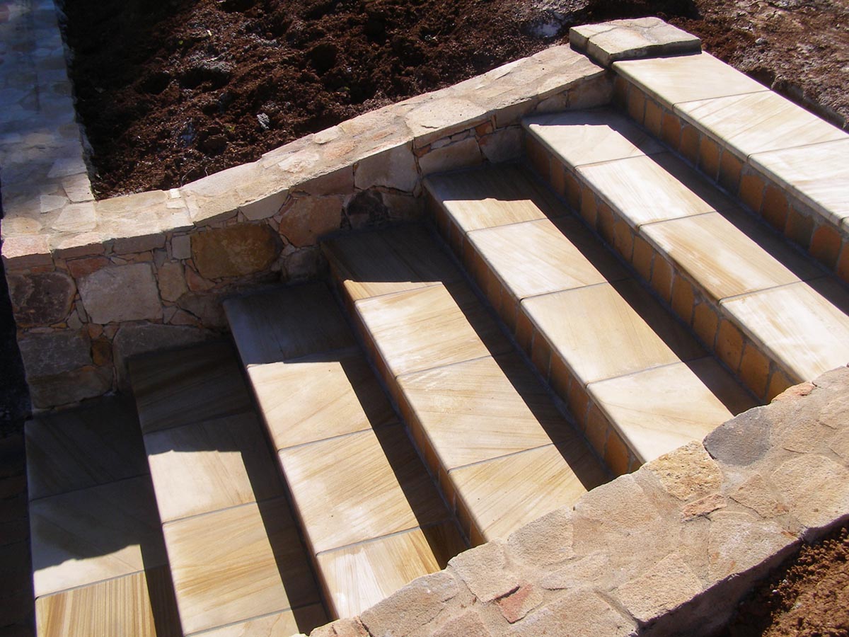 Stairs and pathways. Landscaping design Northern Rivers and Tweed
